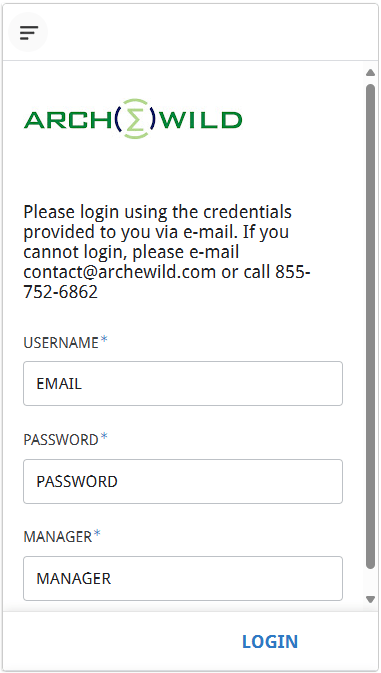 ArcheWild Customer Portal | ArcheWild